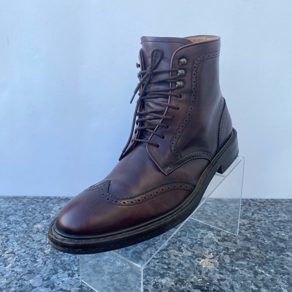 Jack Erwin | Shoes | Jack Erwin Ref Leather Lace Up Wingtip Men Ankle ...